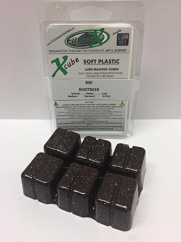 Fusion X Fishing - Xcube Soft Plastic Plastisol Fishing Lure Making ...