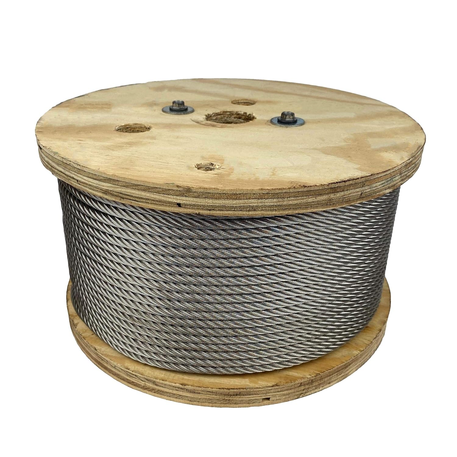 1/4" x 1, 000' 7x19 Galvanized Wire Rope (MBL: 7, 000 lbs.): Amazon.com ...