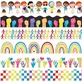 Amazon.com: BeYumi 84Pcs Diversity Equality Bulletin Board Borders All ...