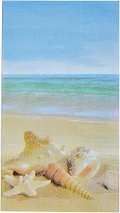 Amazon.com: 100 Nautical Beach Guest Napkins Summer Theme Decorative ...