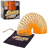 Amazon.com: Slinky® Pro Plastic Spring Fidget Toy, Blue, 3.4-inch ...