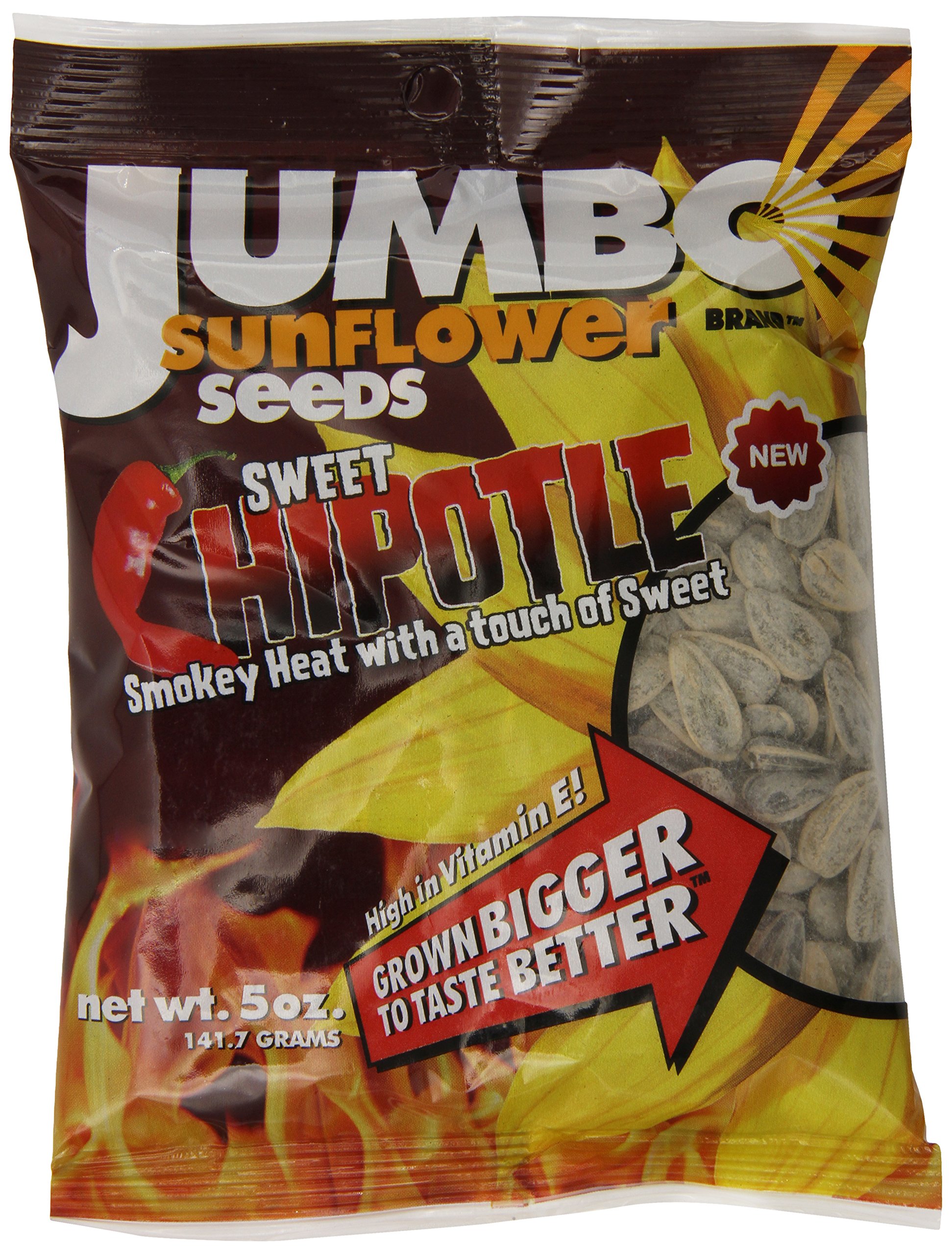 Amazon.com : JUMBO SUNFLOWER SEEDS Sunflower Seeds, Ranch, 5-Ounce ...