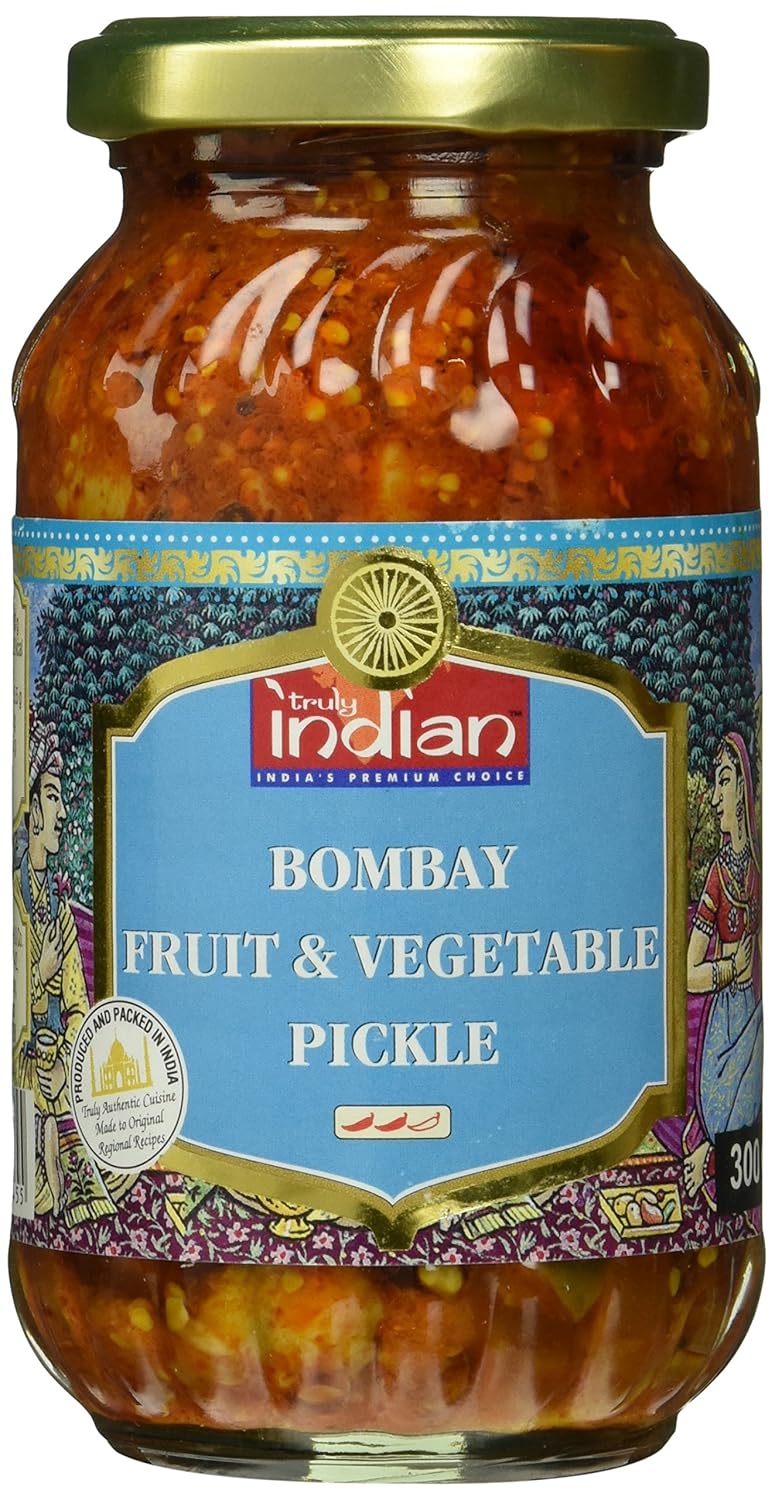 Truly Indian Mixed Pickle, Bombay, 300 g: Amazon.de: Amazon Pantry