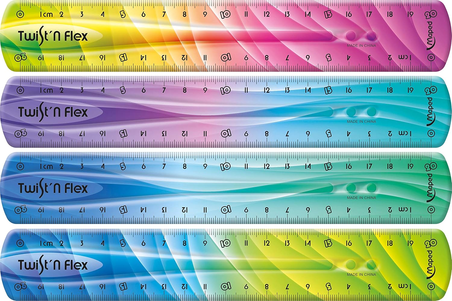 Maped – Flexible ruler Twist ‘n Flex Decor, 20 cm – The original ...