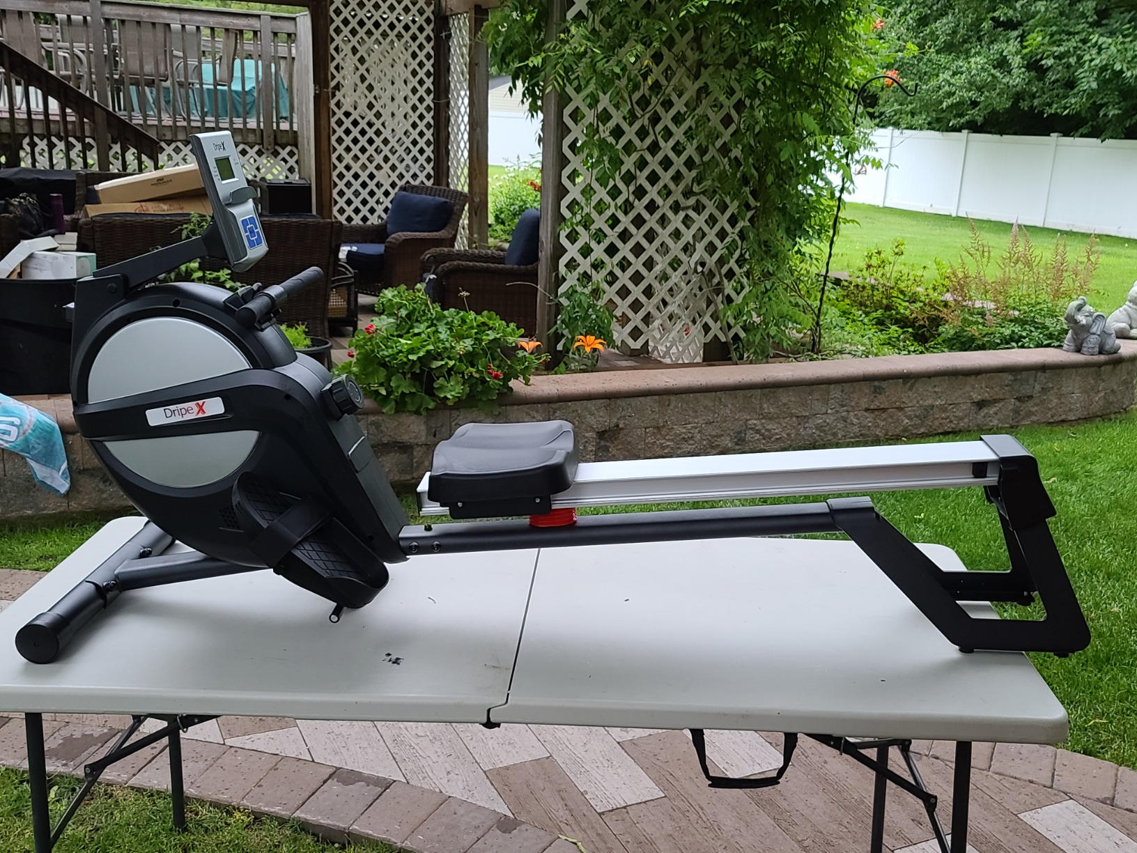 $43/mo - Finance Rowing Machine, Dripex Magnetic Foldable Rower with 16 ...