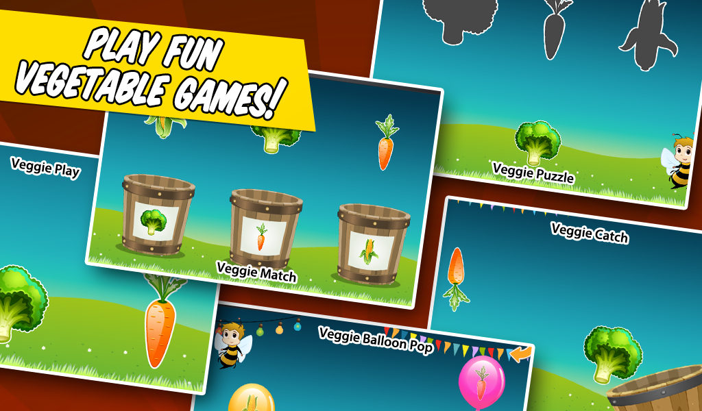 Veggie Circus Farm: Learn Vegetables & Plants Free for Kids and ...