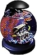 Amazon.com : GloFish Waterfall Globe with Blue LEDs, 1.8-Gallon ...