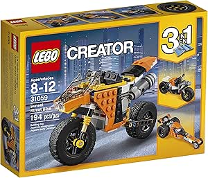 Amazon.com: LEGO Creator Sunset Street Bike 31059 Building Toy : Toys ...
