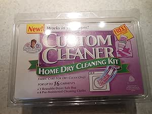 Amazon.com: Custom Cleaner - Home Dry Cleaning Kit: Home & Kitchen