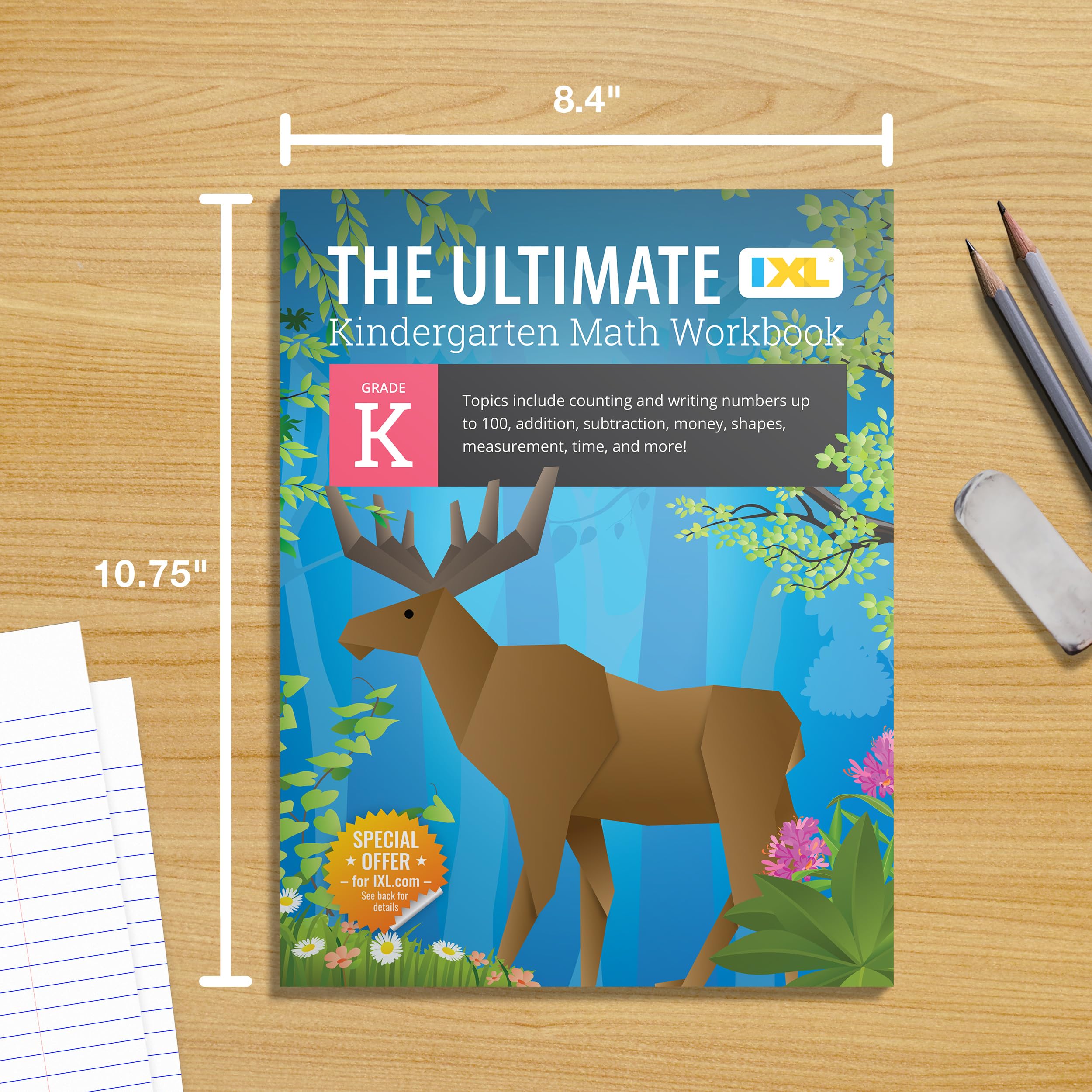 Mua IXL The Ultimate Math Kindergarten Workbooks, Activity Book for ...
