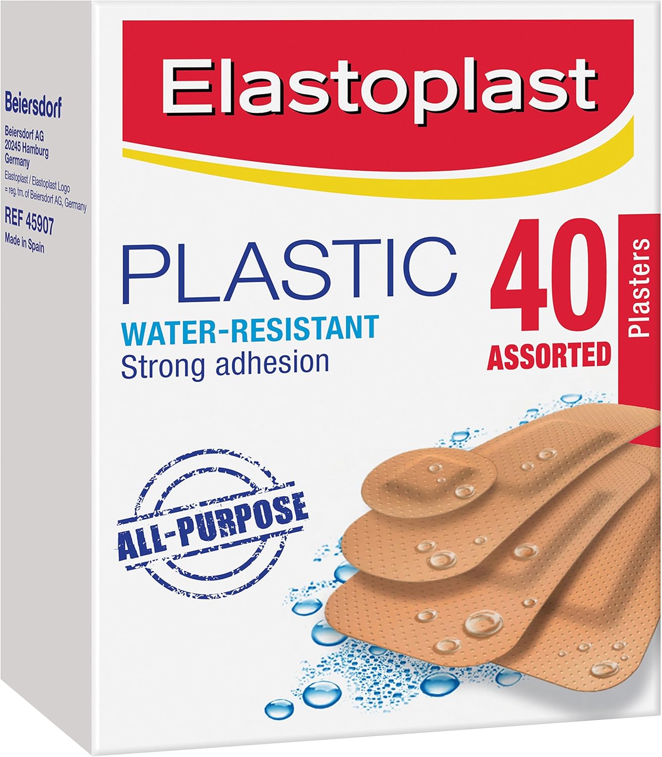 Elastoplast - Assorted Plastic Plasters (40): Amazon.com.au: Health ...