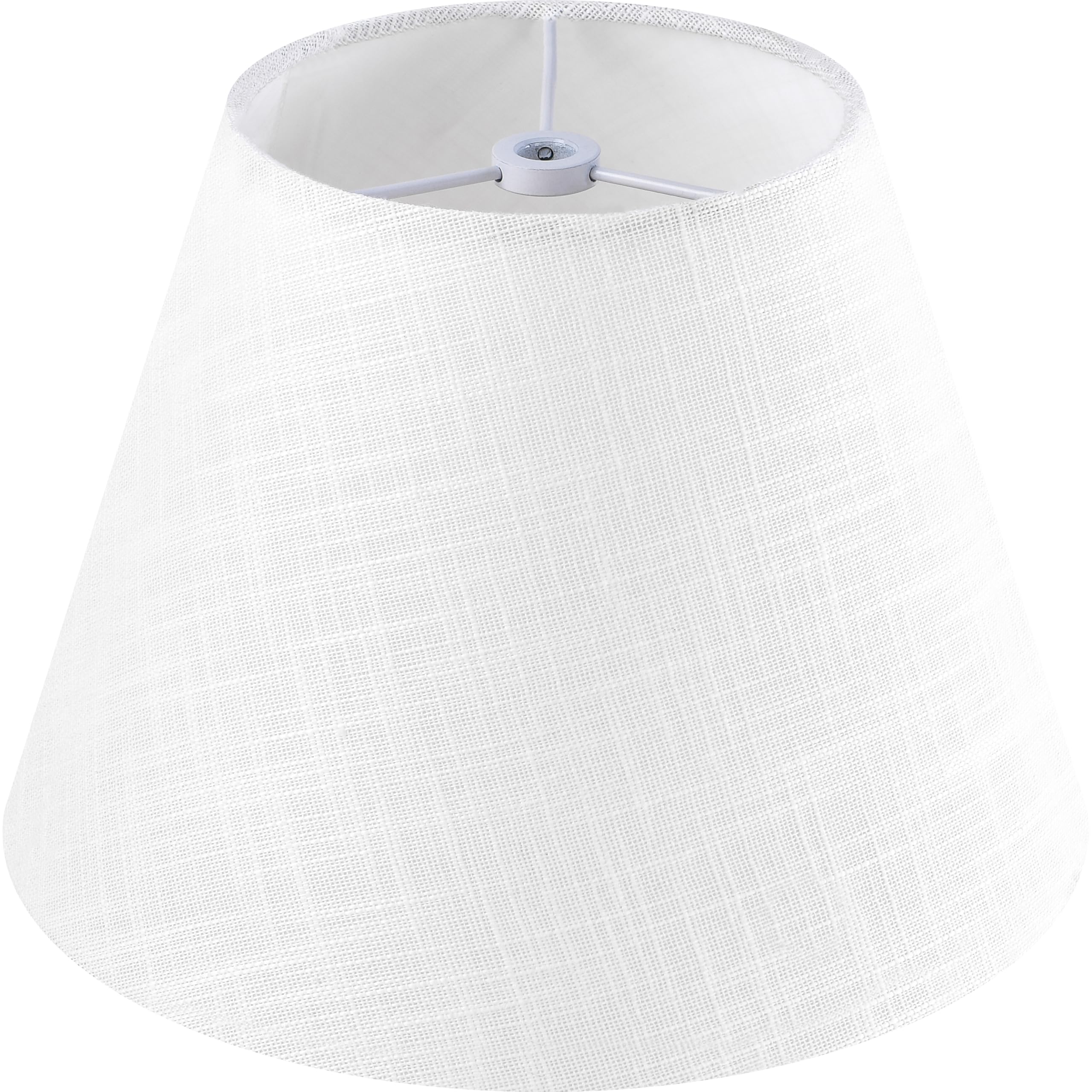 GOSO Small Lamp Shade 5 * 9 * 6.4inch(Spider),White Texture Linen ...