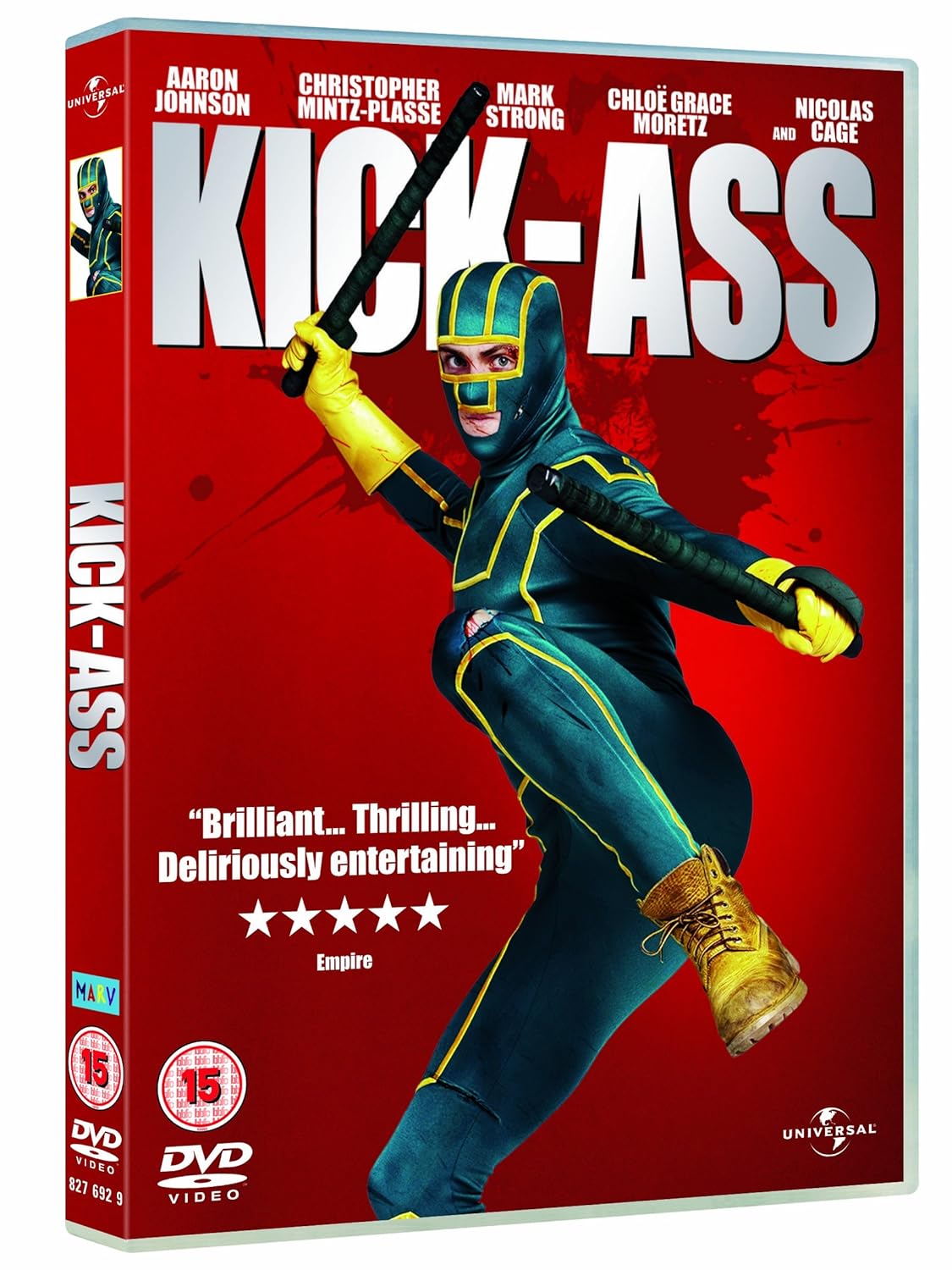 Kick-Ass [DVD] [2010]: Amazon.co.uk: Chloe Moretz, Nicholas Cage, Aaron ...
