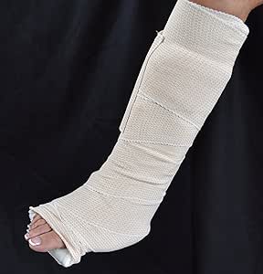Amazon.com: ReadySplints Custom Ankle Fiberglass Splint for Adults ...