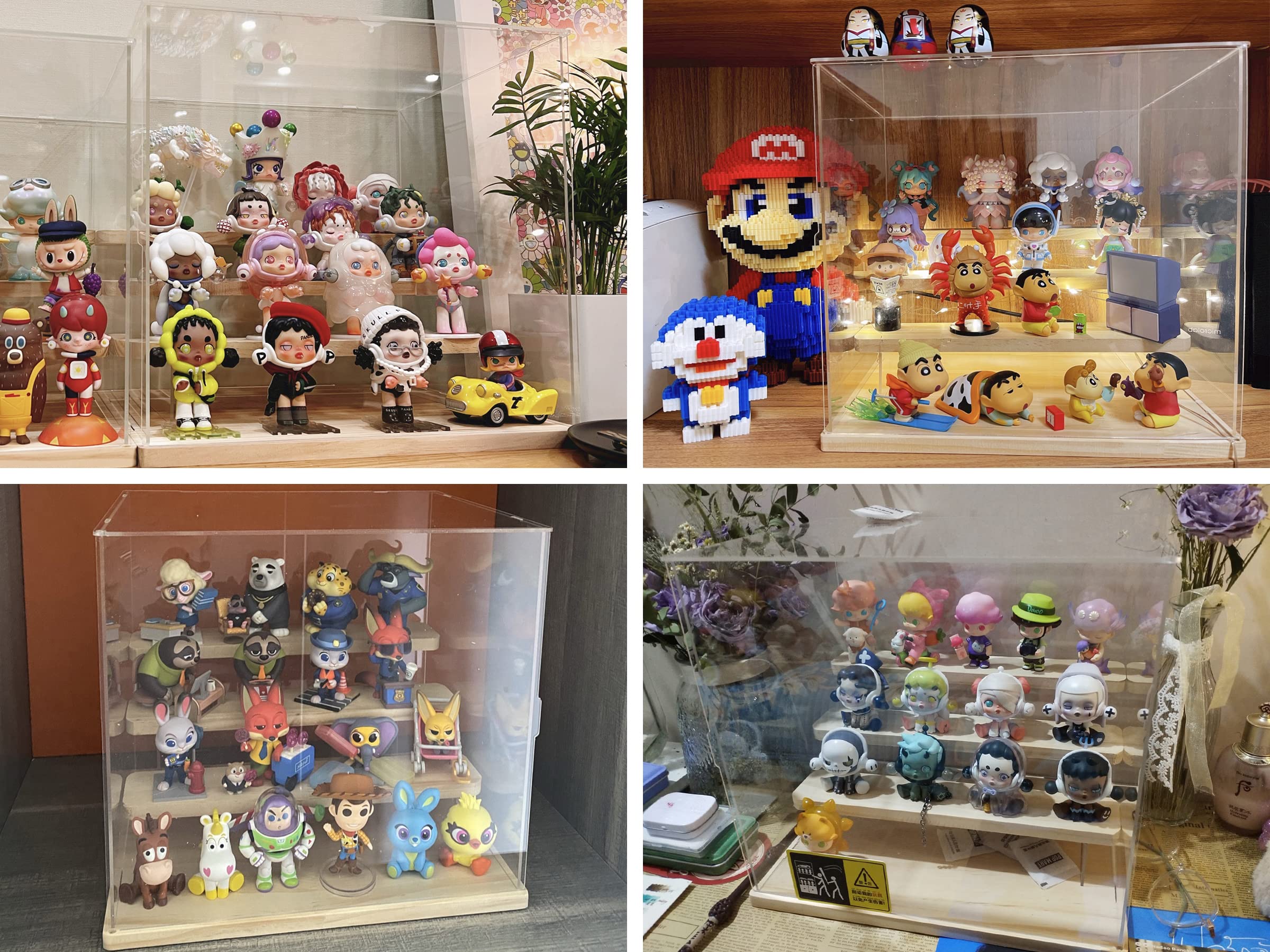 Mua 5 Tier Clear Acrylic Display Case Display Stand Display Case for ...