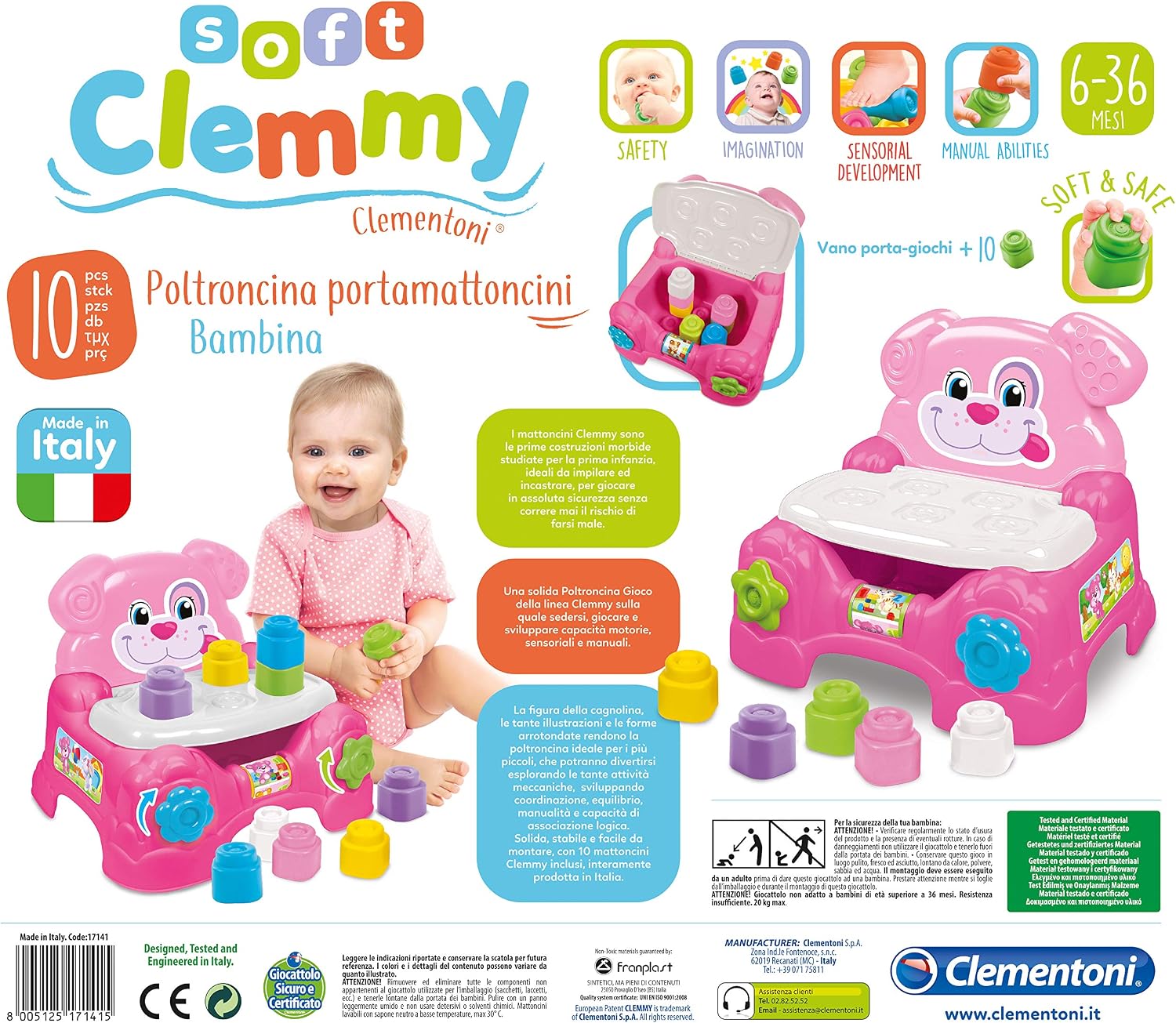 BABY CLEMMY – POLTRONCINA PORT – BigaMart
