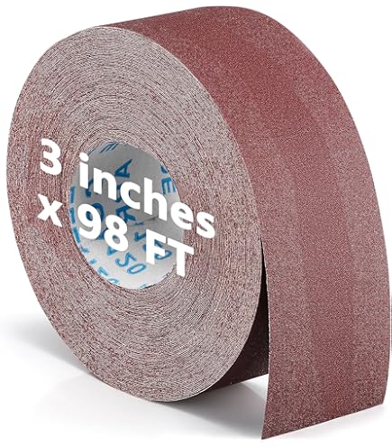 Continuous Sandpaper For Air File Sanders 240 Grit Sandpaper Roll - 3 ...