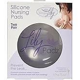 Amazon.com: LilyPadz® Reusable Silicone Nursing Pads Single Pair ...