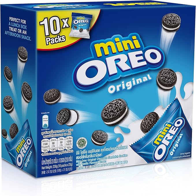 Oreo Mini Original, 204g: Amazon.sg: Grocery & Gourmet Food