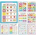 Amazon.com : Hadley Designs 9 Sound Wall Classroom Phonics Posters ...