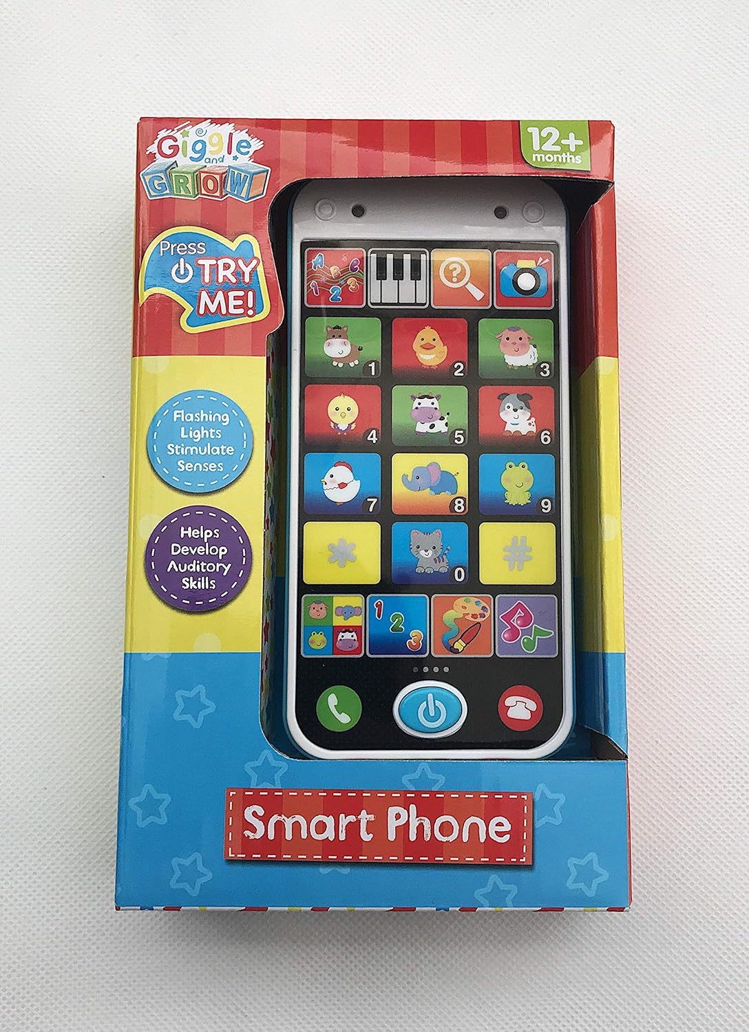Little Flumps Baby Smart Phone With Sound Interactive Educatoinal ...