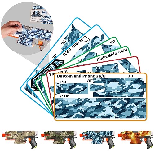 Blastr Wrapz - Gun NOT Included; Sticker Decals, Fits Elite Nerf STRYFE ...