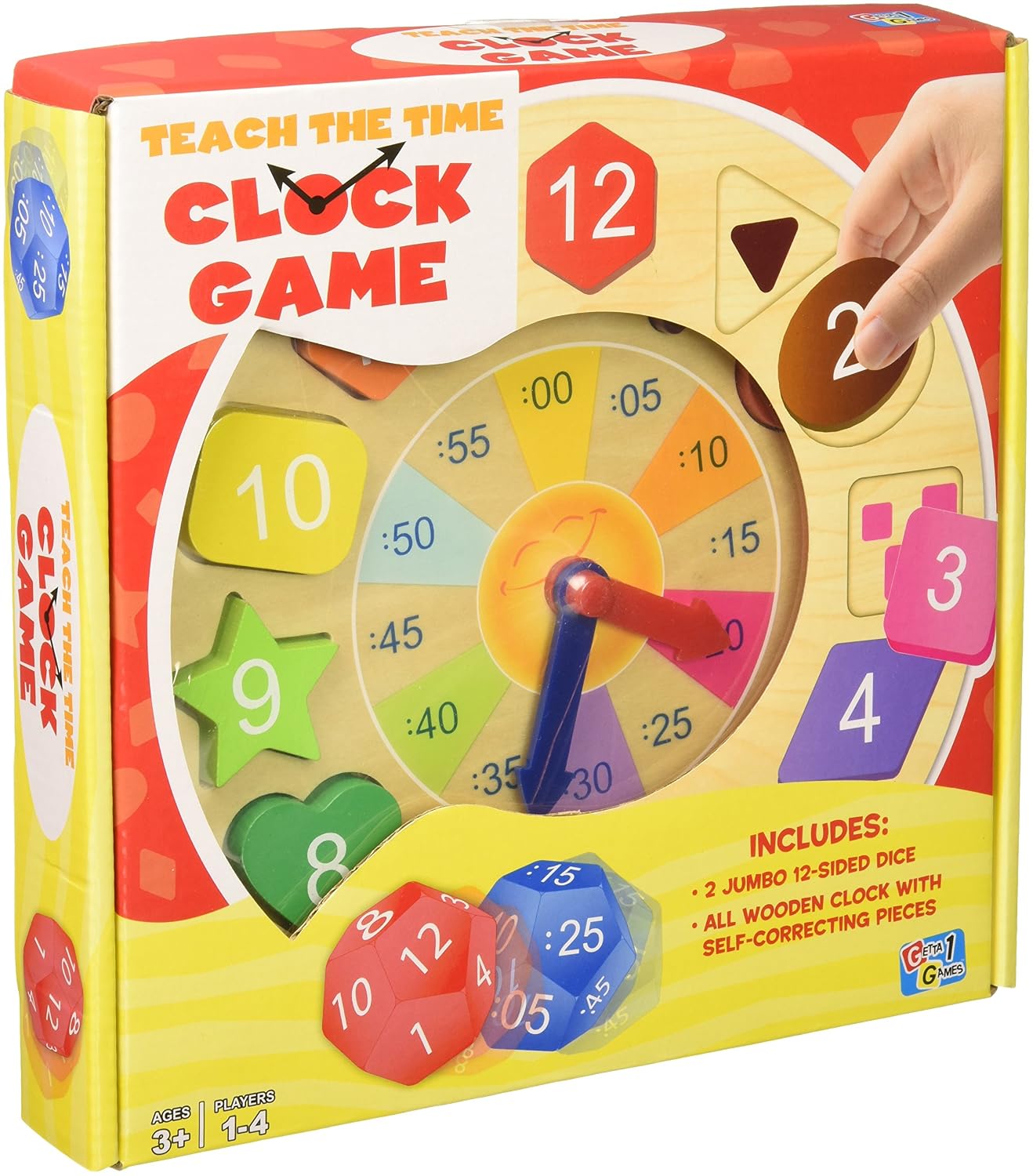 Teach The Clock Game For Kids
