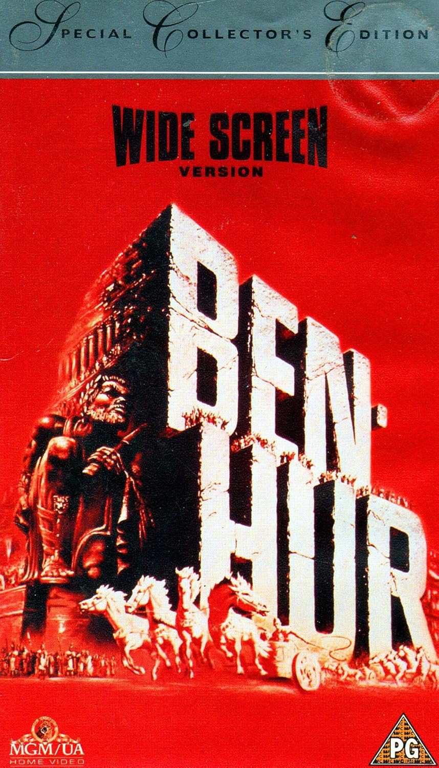 Amazon.com: Ben-Hur [VHS]: Charlton Heston, Jack Hawkins, Stephen Boyd ...