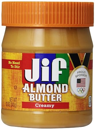 Amazon.com: Jif Almond Butter, Creamy, 12 Ounce: Prime Pantry
