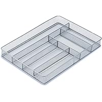 Amazon.com - Honey-Can-Do KCH-02162 Steel Mesh 6-Compartment Cutlery ...