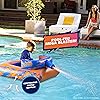 NERF Super Soaker Megaforce Battle Tank Ride-On – Inflatable Pool Float ...