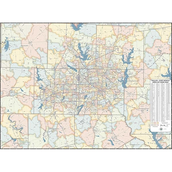 Mapa Del Código Postal De Mesa, Arizona