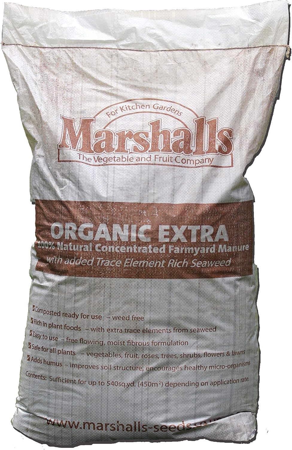 Marshalls Organic Extra 100% Natural Concentrated Farmyard Manure, 44 ...