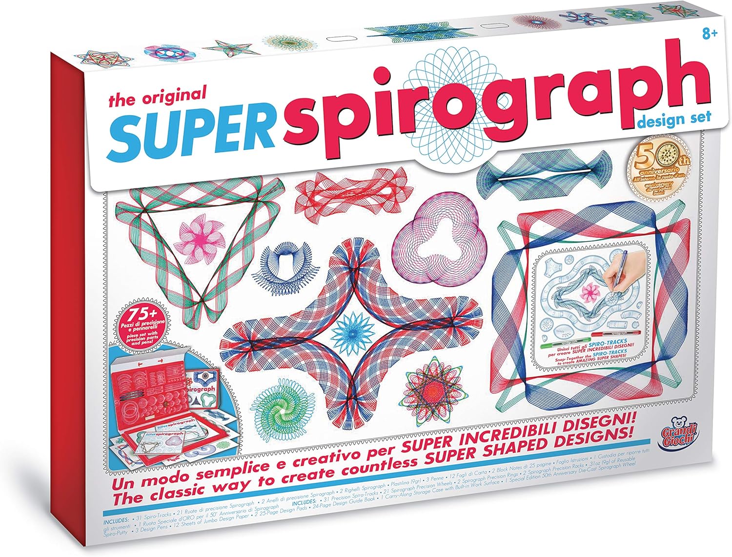 Spirograph Super Kit 75 Acce Bigamart