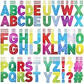 Amazon.com: Chinco 232 Pcs 24 Sheets Large Letter Stickers 2.5 Inch Alphabet Letter Stickers ...