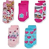 Amazon.com: LOL Surprise! Girls 5 Pack No Show Socks : Clothing, Shoes ...