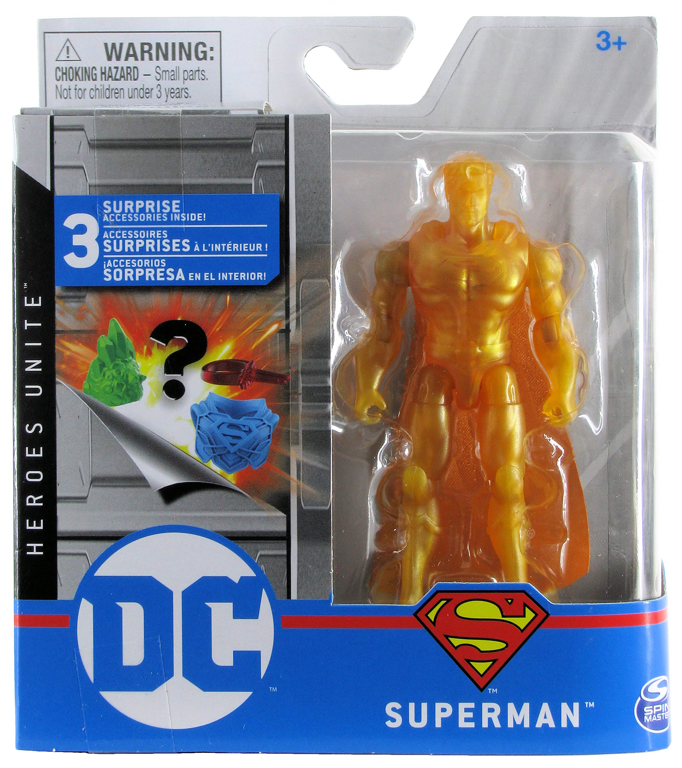 Mua DC Heroes Unite 2020 Superman (Gold Chase) 4-inch Action Figure by ...