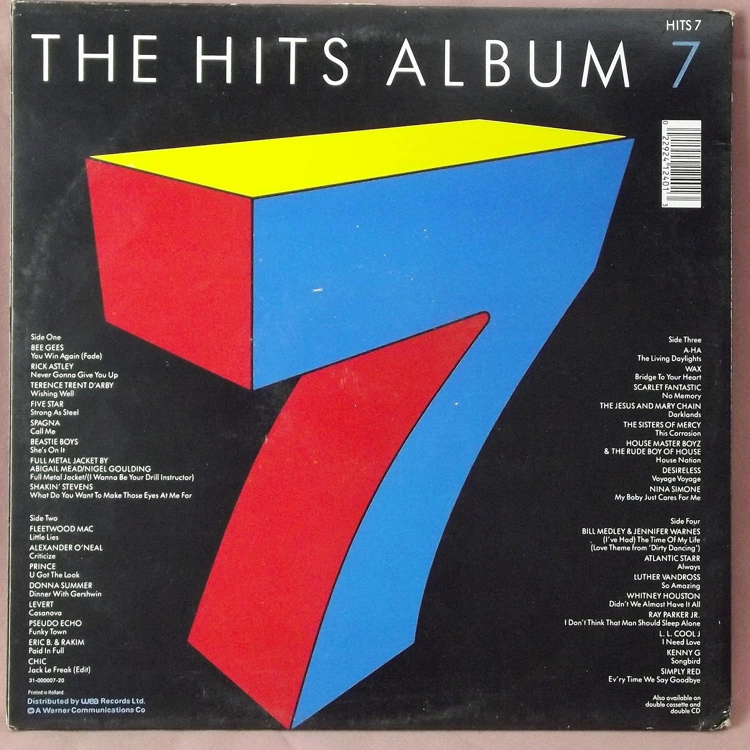 Hits Album 7 1987 Amazon co uk Music