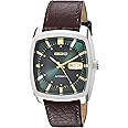 Amazon.com: Seiko Men's Recraft Series Automatic Leather Casual Watch ...