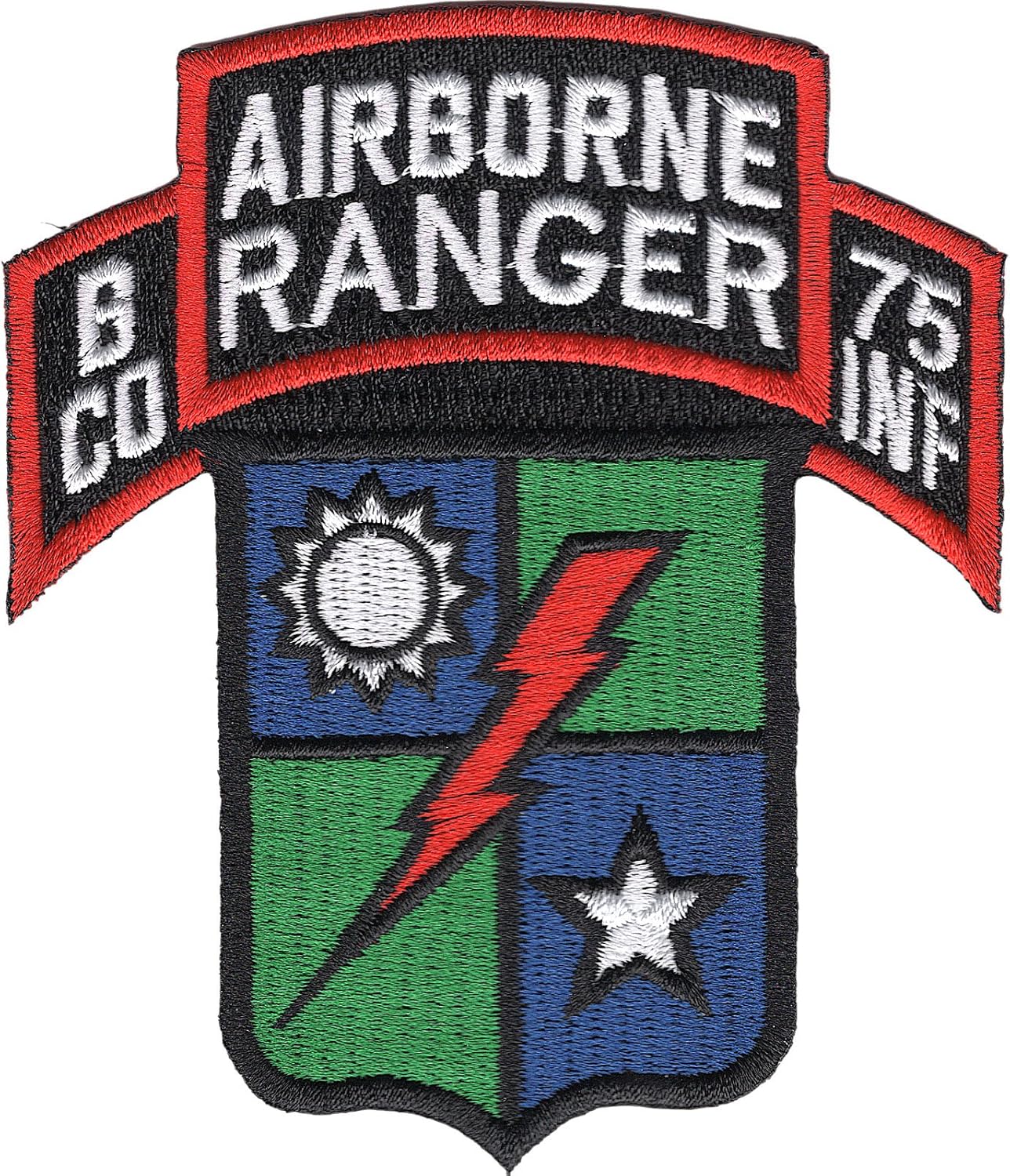 Amazon.com: B Company 75th Airborne Ranger Regiment Patch: Clothing