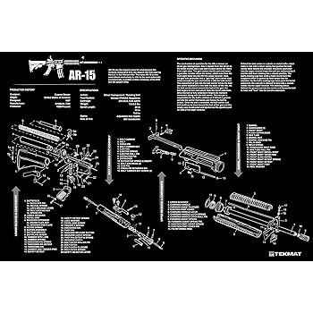 Amazon.com: AR 15 Assault Rifle Patent - NEW Famous Invention Blueprint ...