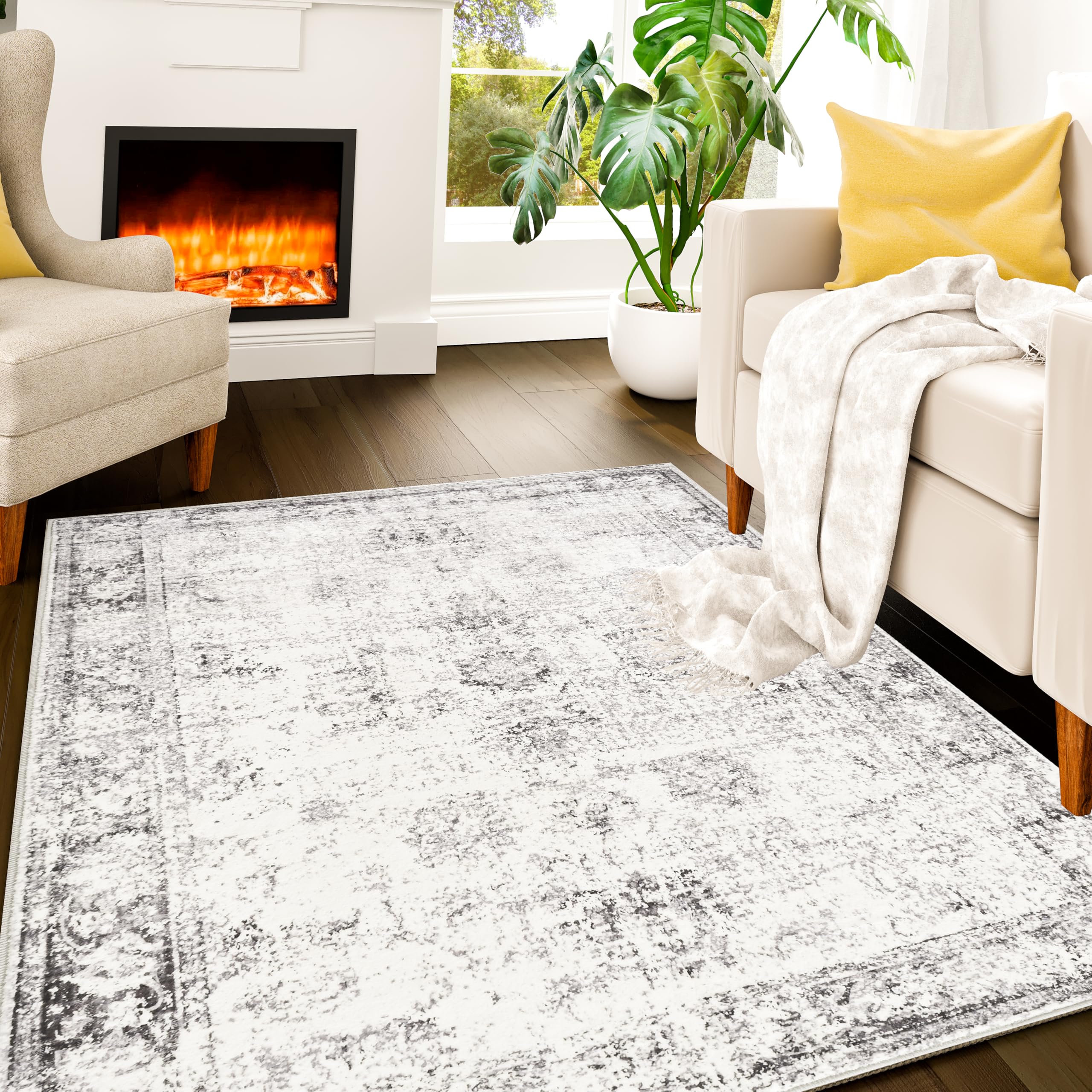 istana-rugs-3x5-white-cream-grey-area-rugs-kid-pet-friendly