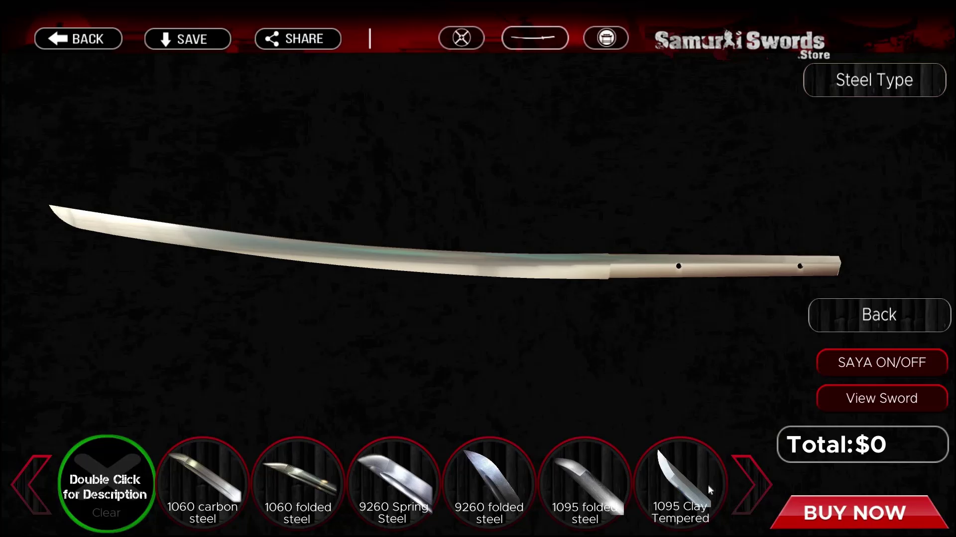 Samurai Swords Store - Create Your Own Custom Katana - App on Amazon Appstore