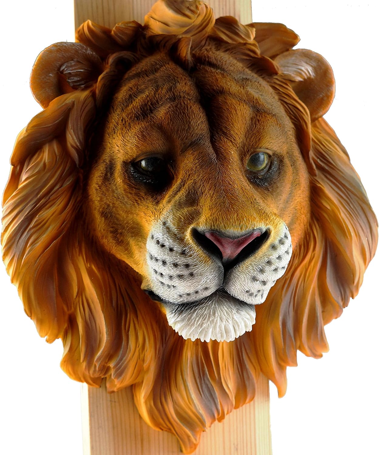 Large Wall Mountable Lion Head Hang Animal Ornament Decoration ...
