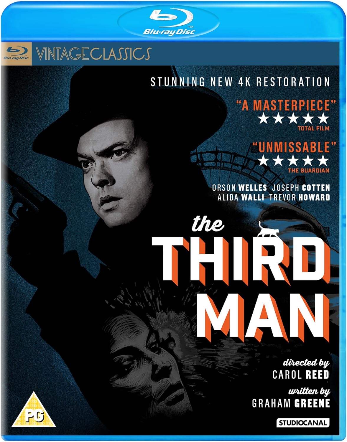 The Third Man [Blu-ray] [1949]: Amazon.co.uk: Orson Welles, Joseph ...