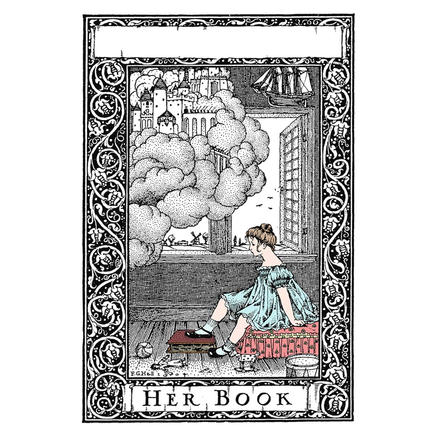 Amazon.com: Fairy-Tale Bookplates Children's Book Labels Personalized ...