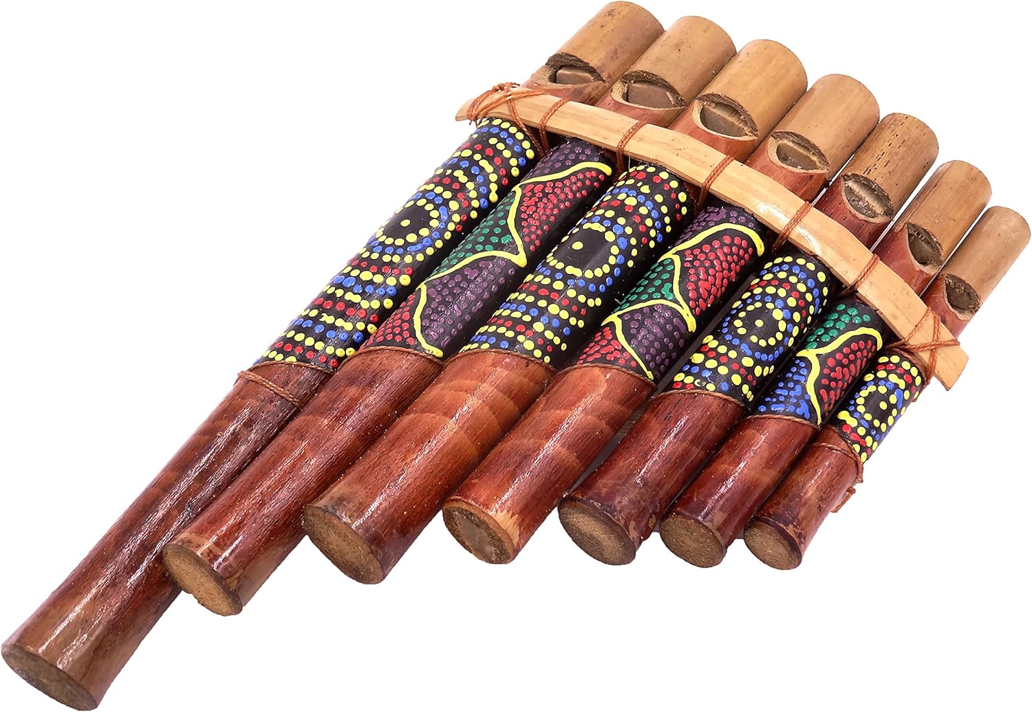 BALI PAPAYA flauta de pan en bambú instrumento de música madera ...