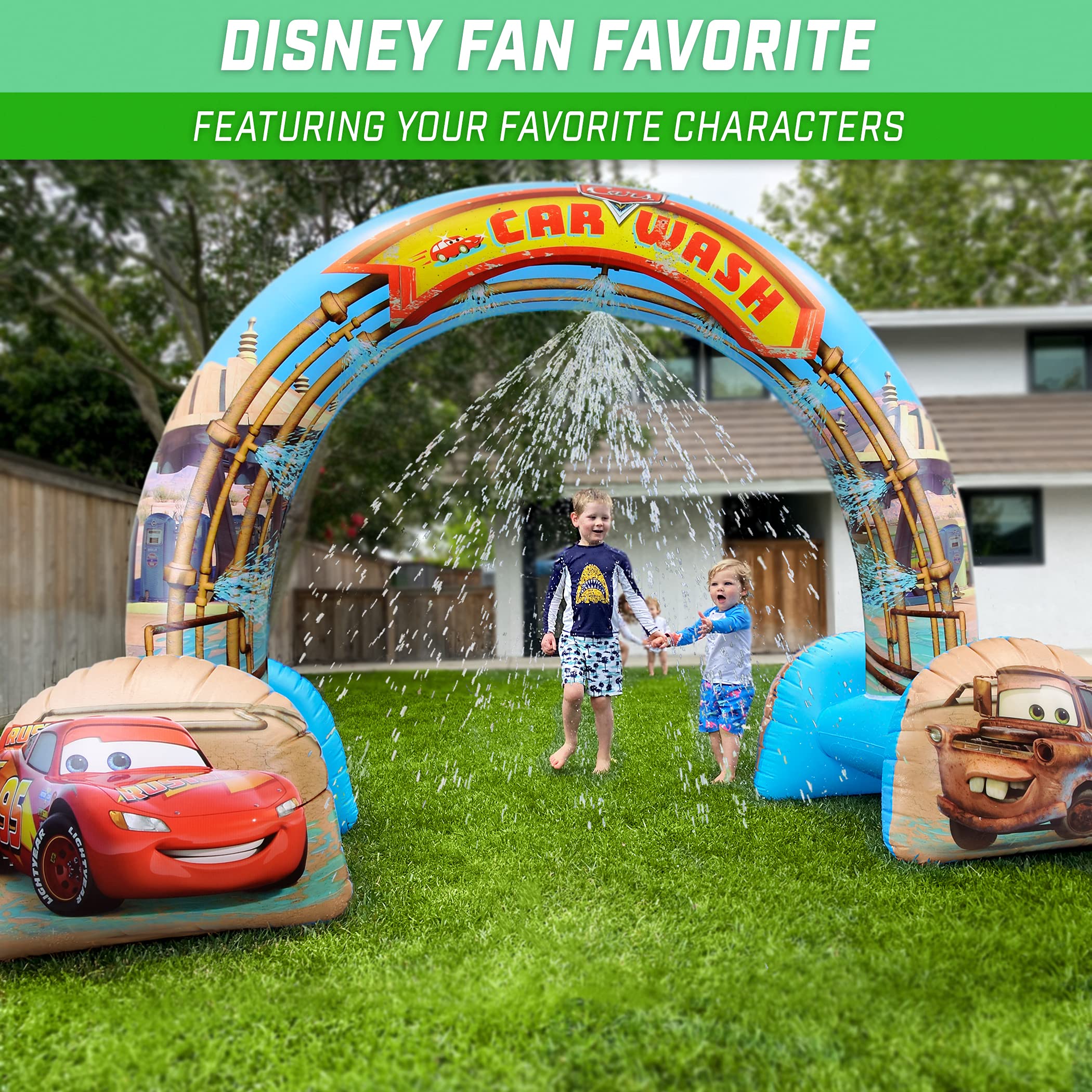 Mua GoFloats Disney Inflatable Arch Sprinkler for Kids - Choose Between ...