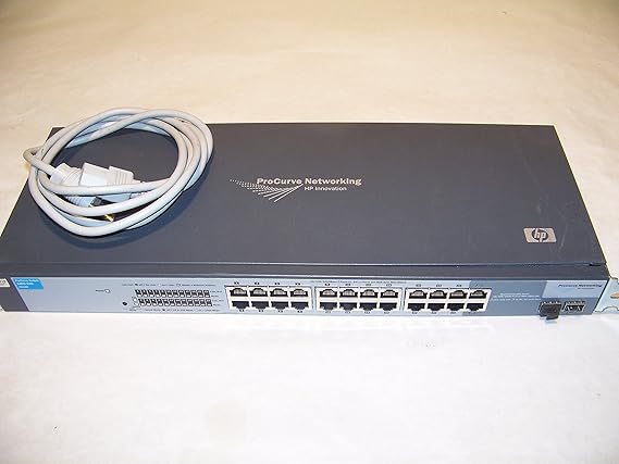 Amazon.com: HP Procurve J9028B 1800-24G 22-Port Web Managed 10/100/1000 ...
