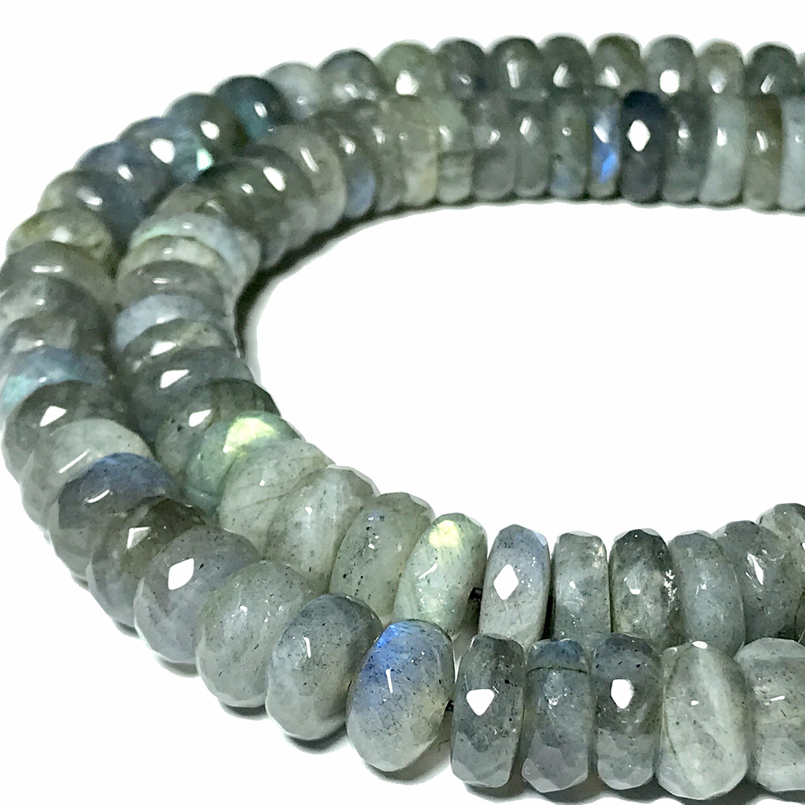 ABCGEMS Minas-Gerais Labradorite Beads with Flash from Brazil ...
